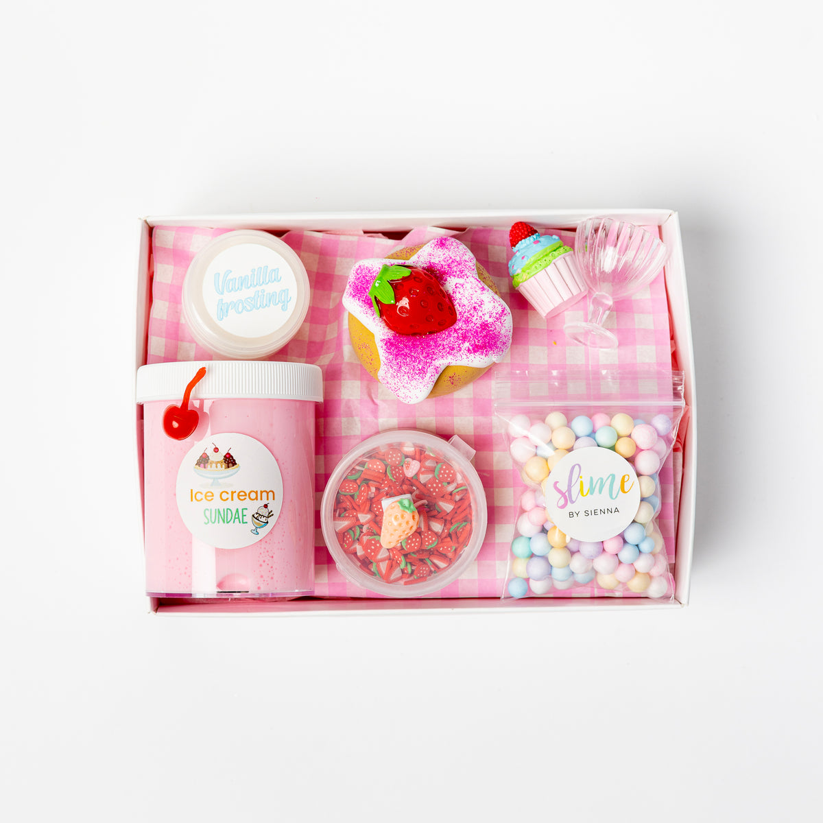 Strawberry Shortcake Kit – Slime By Sienna