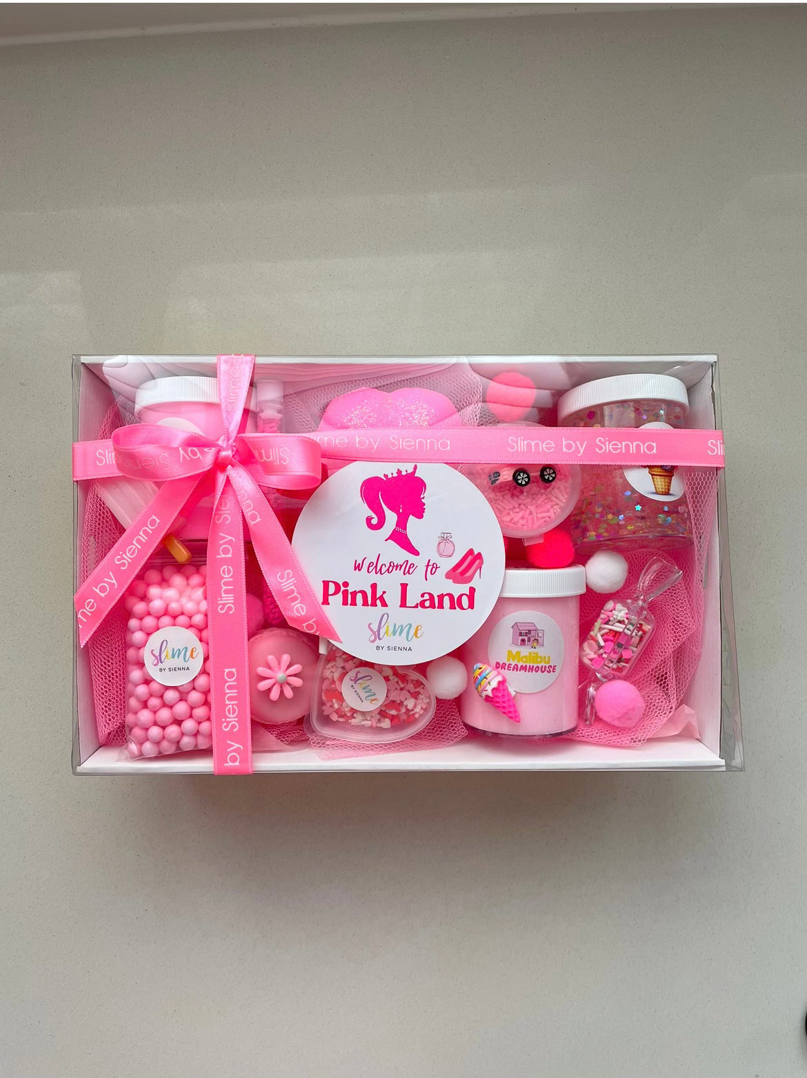 Welcome To Pink Land Box – Slime By Sienna